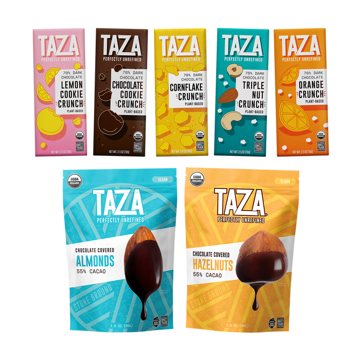 Taza Chocolate Smooth & Crunchy Gift Box