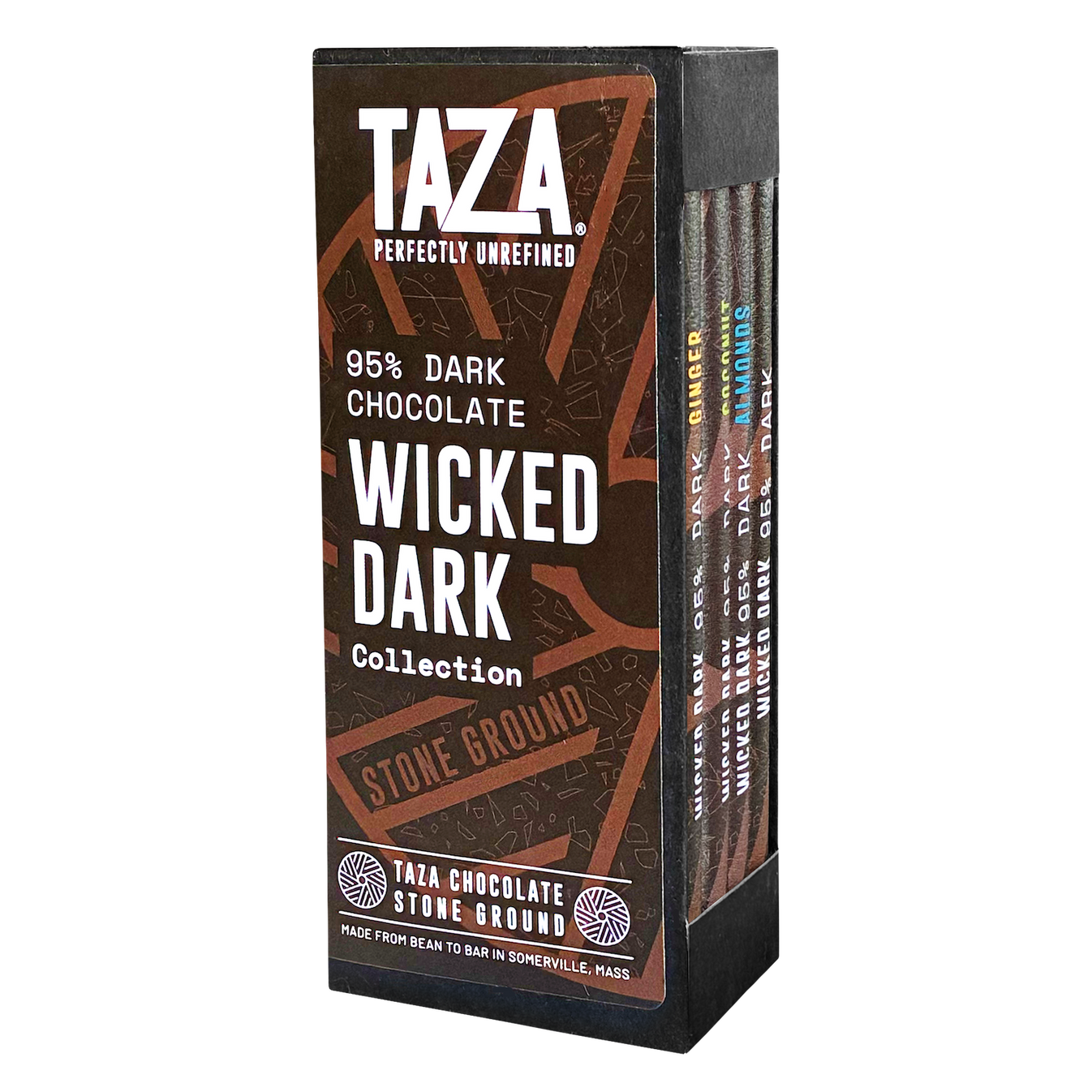 Wicked Dark Assorted 4-Bar Bundle – Taza Chocolate